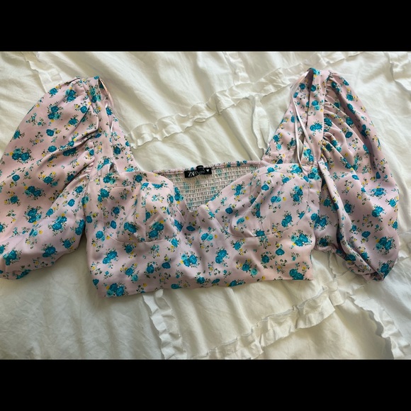 Zara | Tops | Zara Crop Top | Poshmark